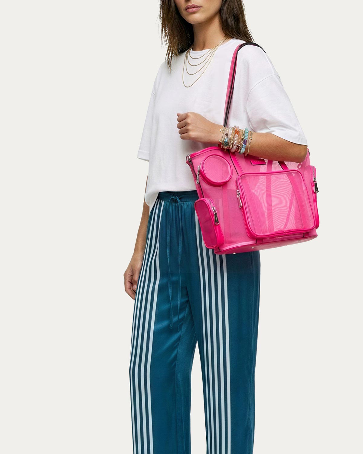 AIMEE Aimee Kestenberg Skipper Mesh Cargo Tote